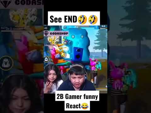 2B Gamer funny Angry Reaction🤣🤣 #shorts #viralshorts #2bgamer #gyangaming #freefire #Reaturn Action