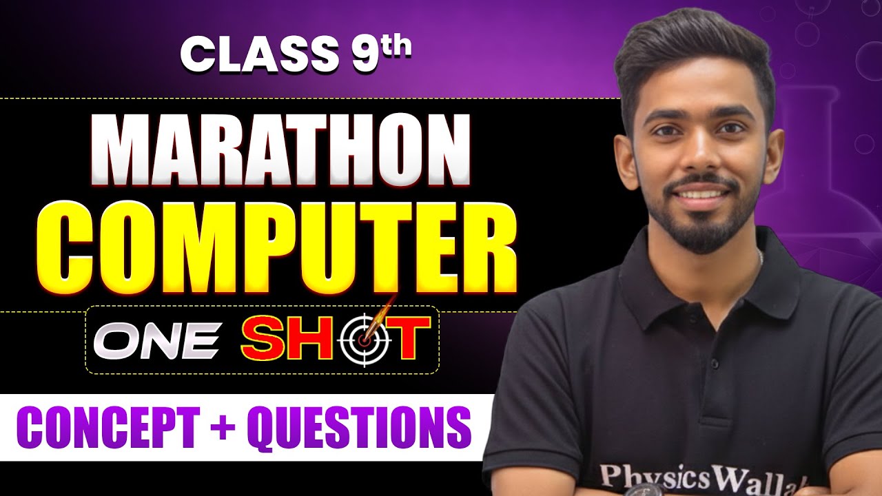 Class 9 ICSE Complete Computer Marathon in One Shot | Final Term Exams