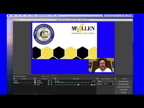 Saving Scenes in OBS Studio