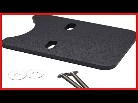 Great product - Perception Kayaks Fish Finder Transducer Mounting Plate, Black, One Size