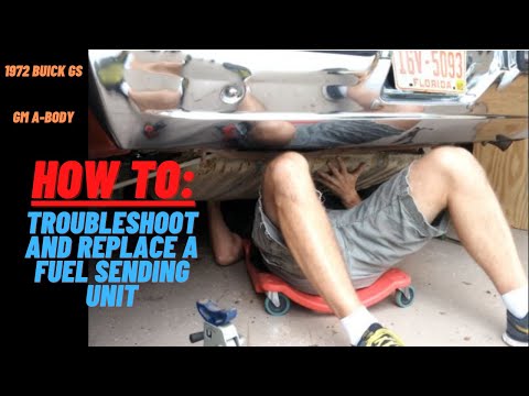 Troubleshooting and replacing a fuel sending unit in a GM A-Body.