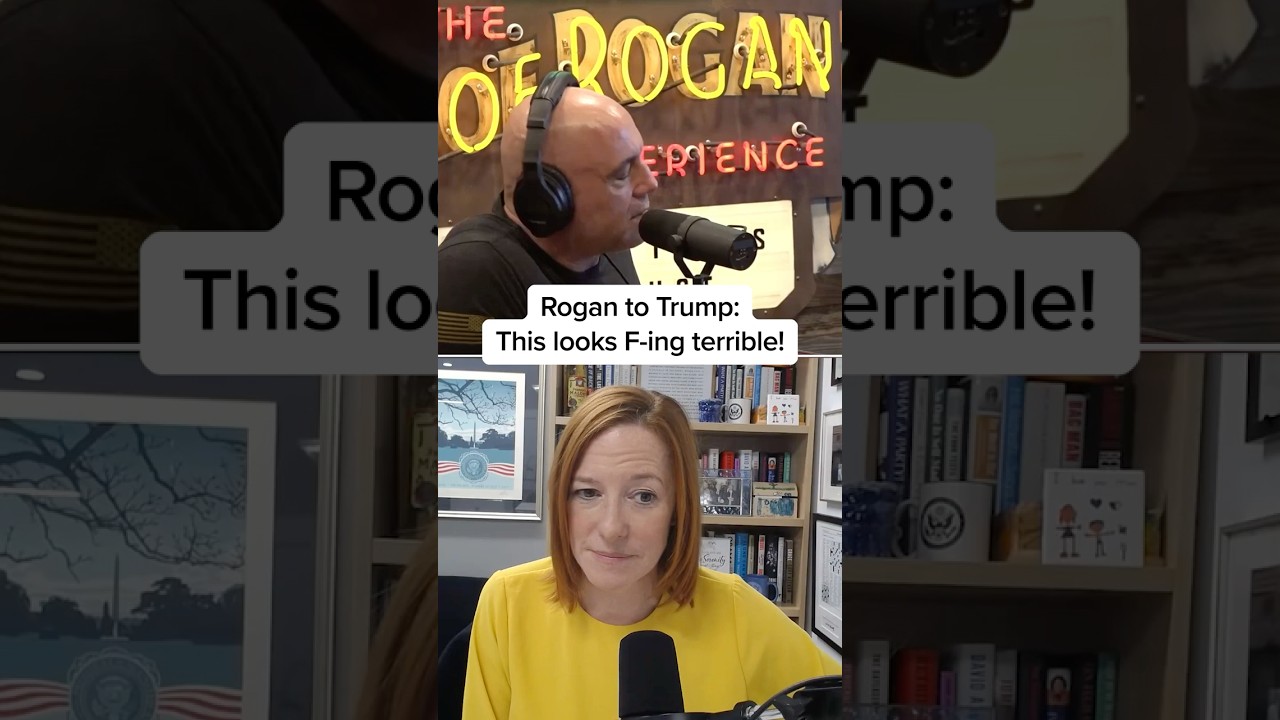 Rogan to Trump: 'This looks f**king terrible!'