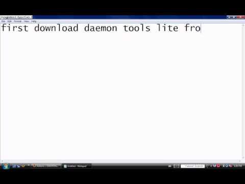 How to use Daemon Tools Lite