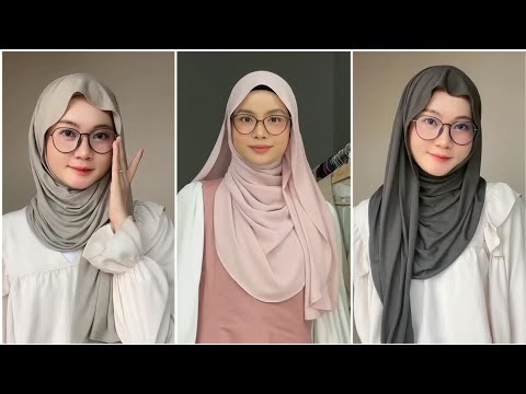 Hijab Style With Glasses । Easy Hijab Tutorial With Glasses । Hijab Tutorial।