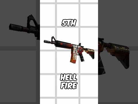 Ranking Top 5 M4A4 Skins in CS2! 🏅