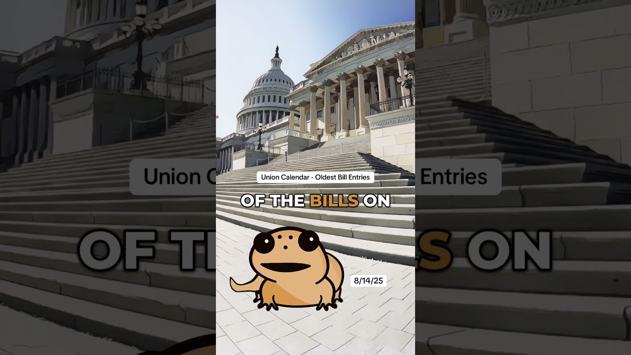 US Congress | House Calendars | Explained