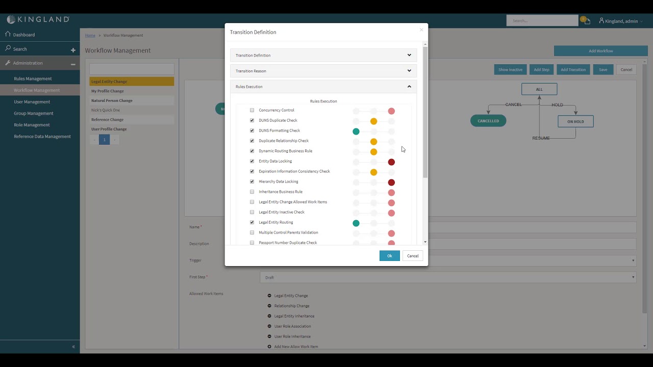 Rules & Workflow Management Demo - Chapter 3: Rules Execution