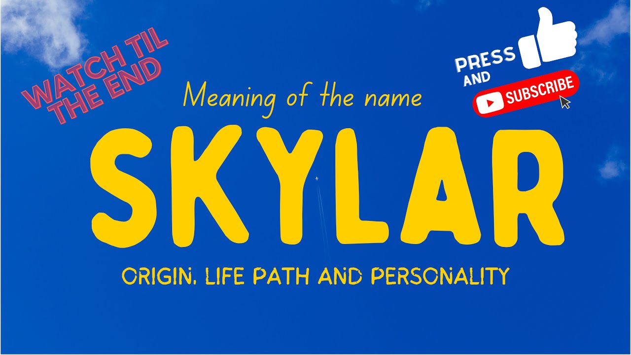 Meaning of the name Skylar. Origin, life path & personality.