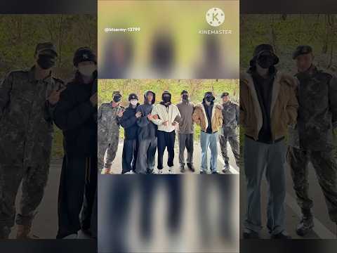 All BTS Members Saluting...Then There's Yoongi ๐ | Funny BTS Edit #shorts #bts #btsot7forever #ot7 ๐