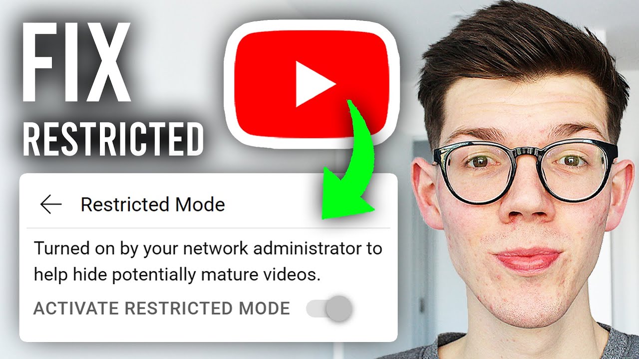 How To Fix YouTube Restricted Mode Turned On By Network Administrator - Quick Guide
