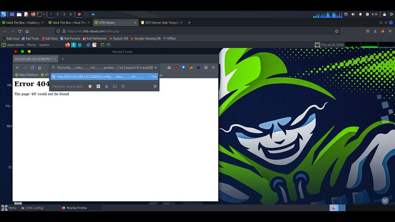 Templated  Web Challenge HackTheBox Walkthrough