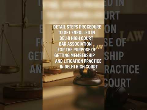 Delhi High Court Virtual Tour| Guidance on Delhi High Court Bar Association Membership| Advocates⚖️