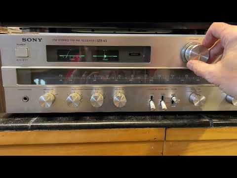 Vintage Sony STR-V3 AM/FM Phono Stereo Receiver; Tested (SEE | Reverb