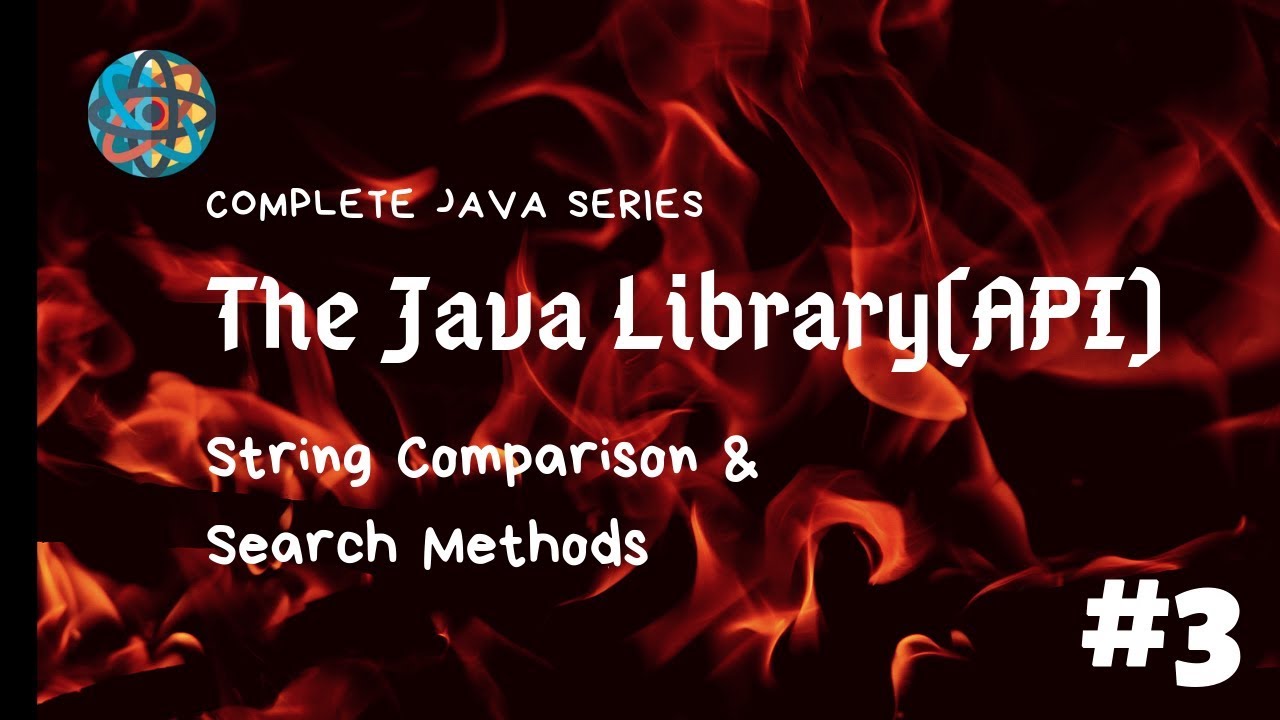 Java Library [#3] - String Comparison & Search Methods