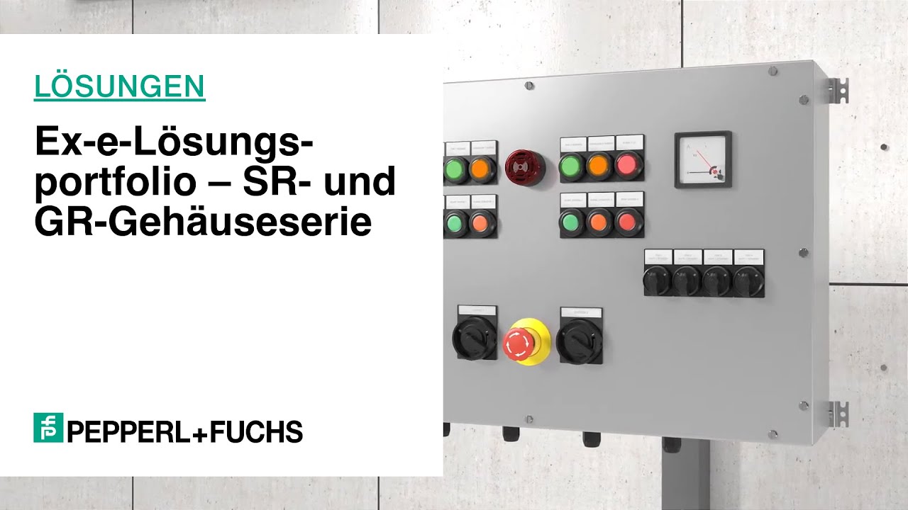 Edelstahlgehäuse der SR-Serie um Befehls- und Meldegeräte und Abzweigdosen erweitert