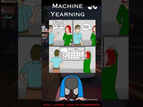 Machine "Yearning"😹 #memes #tech #datascience #reddit #ai #viral #ml #desperate #shortsfeed #shorts