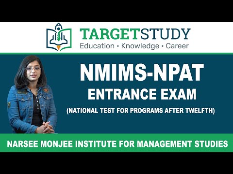 NMIMS-NPAT - Narsee Monjee Institute of Management Studies - Eligibility, Syllabus, Pattern, Fee