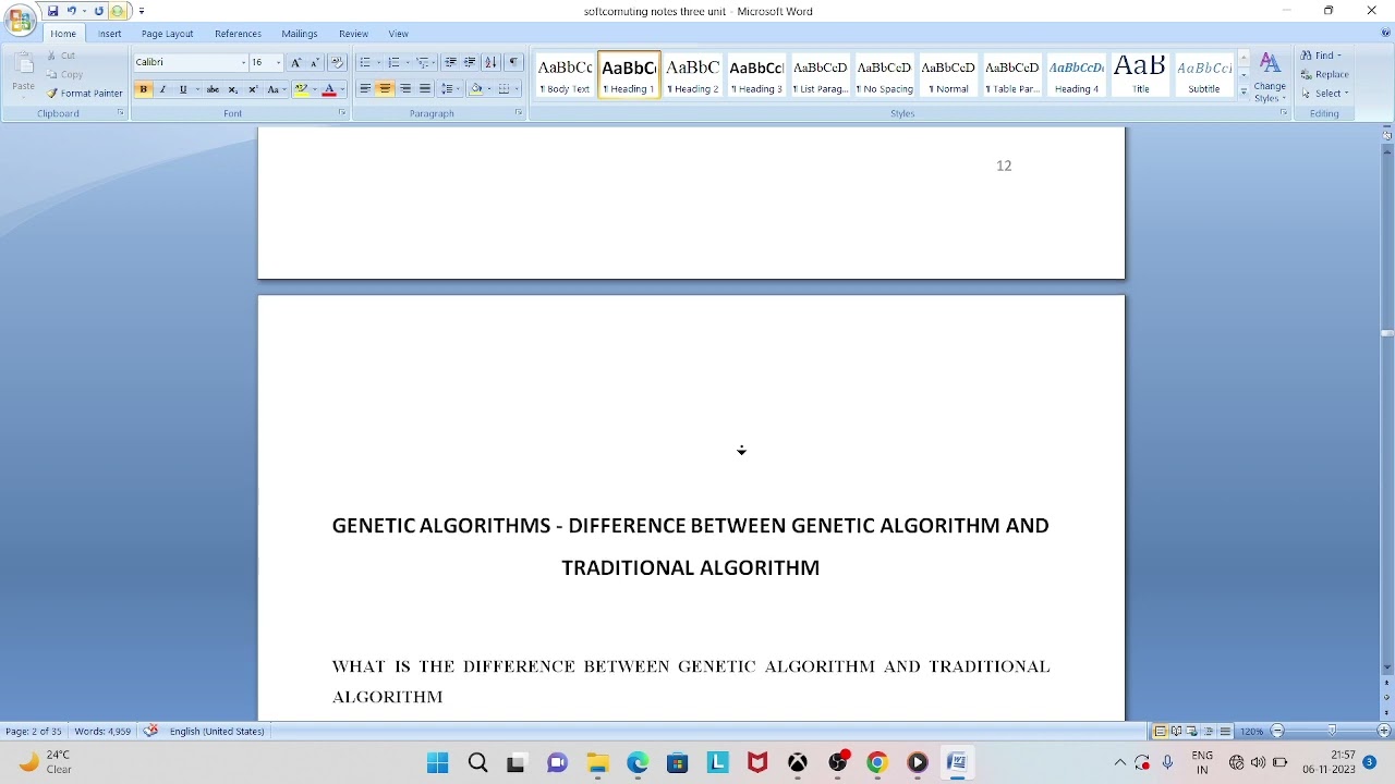 softcomputing notes three unit