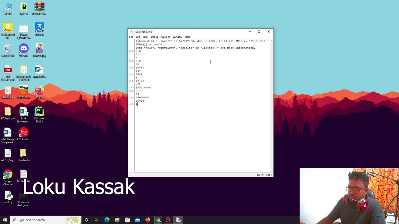 Python Tutorial - 01 | Python Introduction | Python Operators | Sinhala