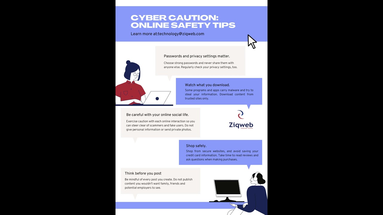 Cyber Caution Online Safety Tips