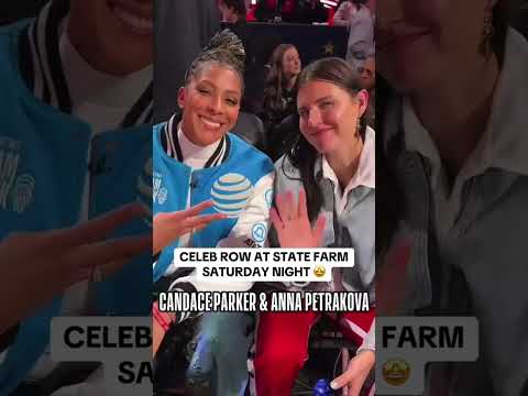 Celeb Row 2025 NBA All-Star Game: Steph Curry, Mary J. Blige, Candace Parker & More! ๐โจ #shorts #NBA