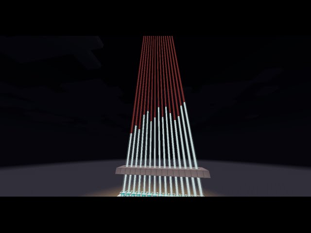 Laser Show in Minecraft Minecraft Map