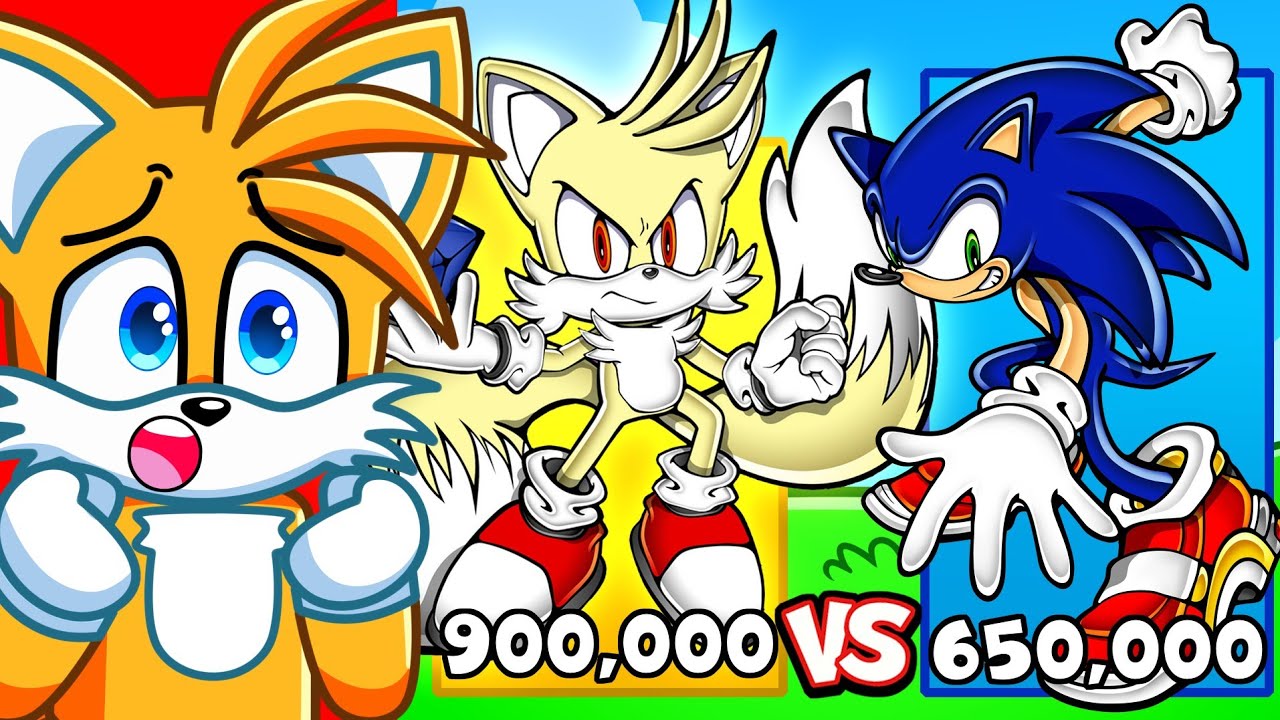 SONIC vs TAILS Power Level Comparison