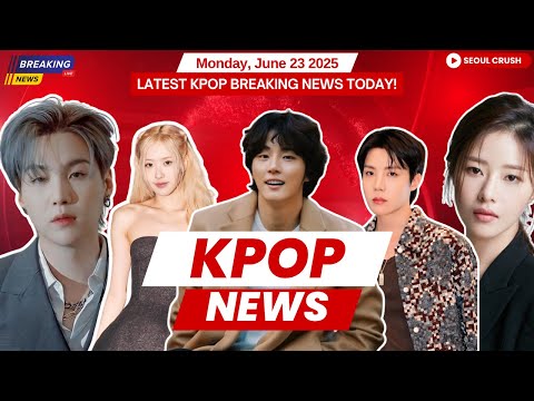 BTS Members Break Records, Wedding Surprises, Tragic School Changes | Kpop News - June 23, 2025