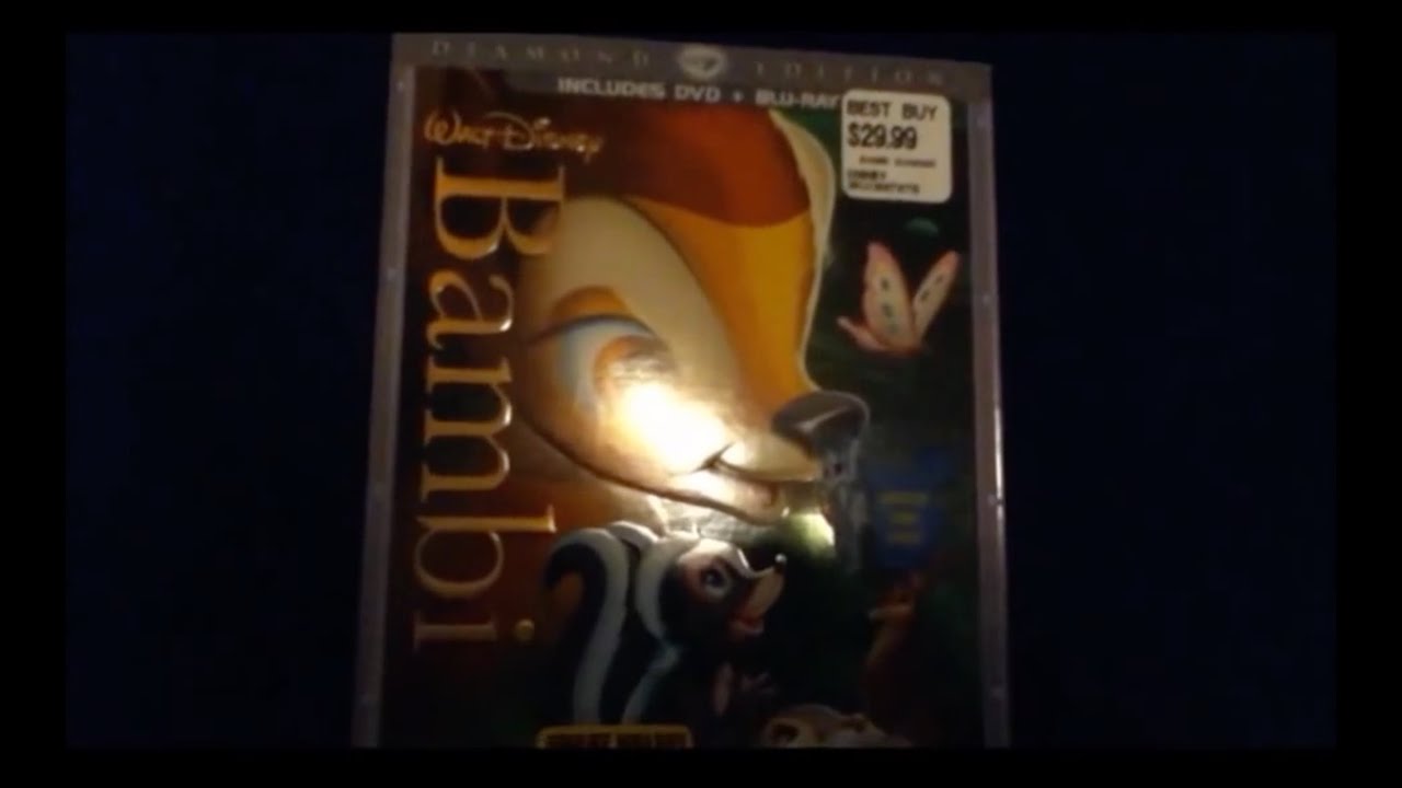Unboxing Bambi Diamond Edition Blu-Ray/DVD