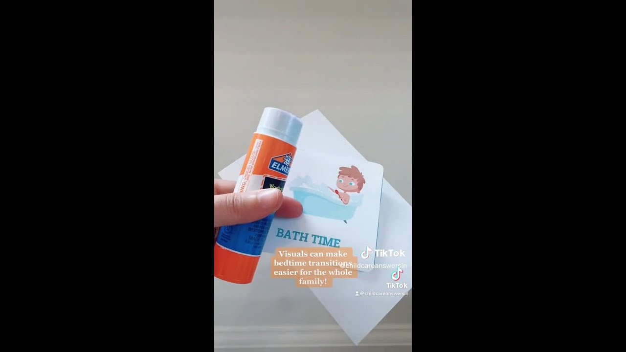 Visual schedules help with routines