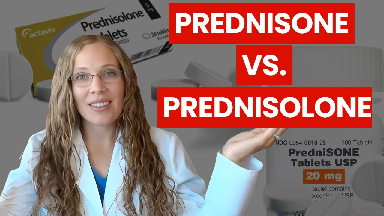 Prednisone vs Prednisolone: How to Tell the Difference