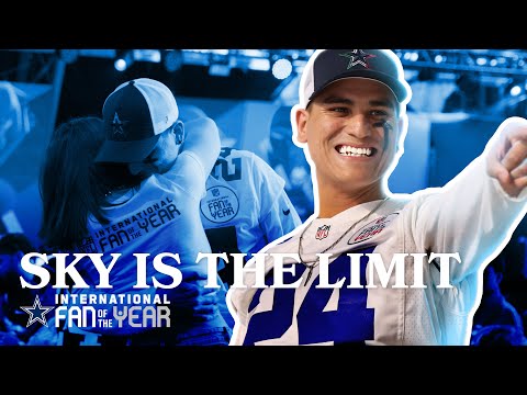 The First Ultimate NFL International Fan of the Year | Dallas Cowboys 2024