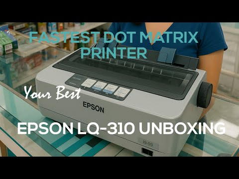 Dot Matrix Printer - EPSON LQ 310 Dot Matrix Printer, USB Manufacturer from Gurugram