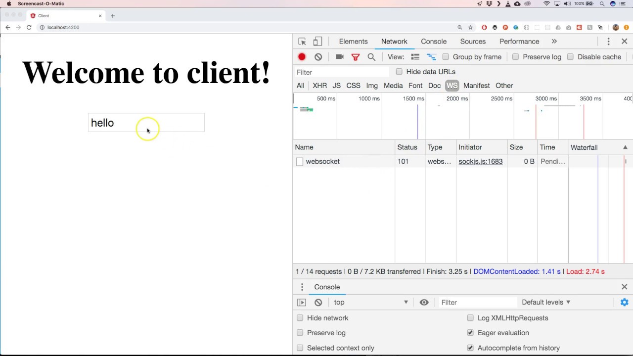 Angular: rxjs websockets