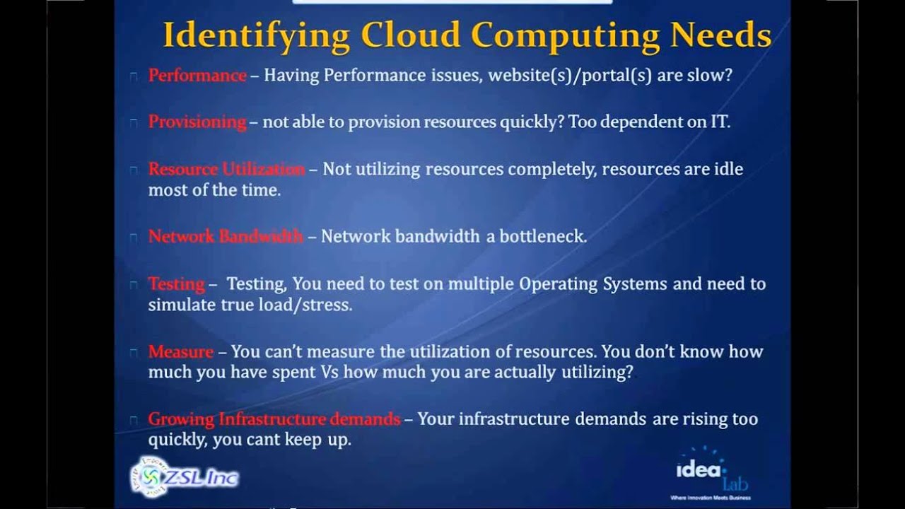 Cloud Computing -- Use Cases & Best Practices