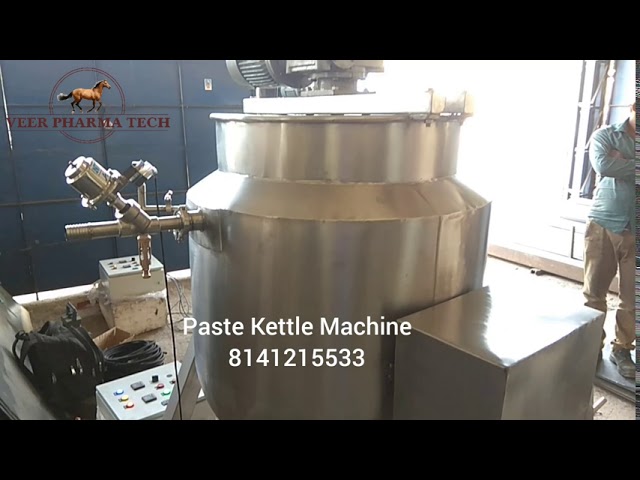 Paste Kettle Machine - Single Phase Starch Paste Kettle Machine ...