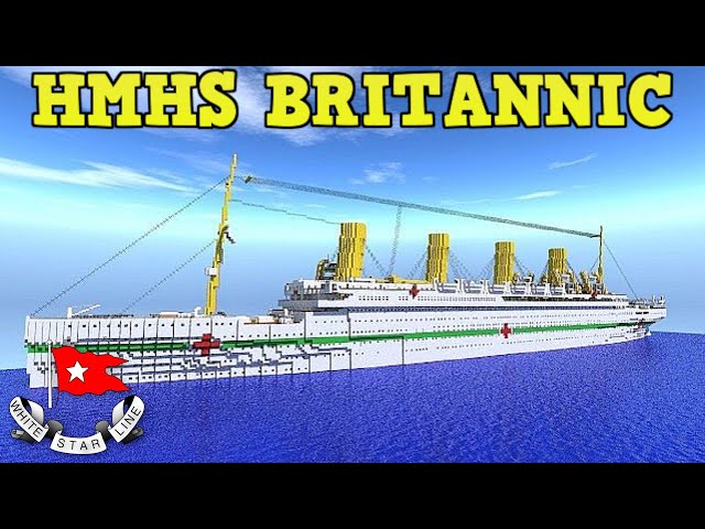 HMHS Britannic (outdated) Minecraft Map