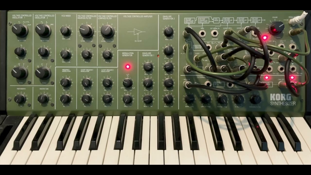 Korg MS-20 | Sep 25 '25 Self-Playing Patch