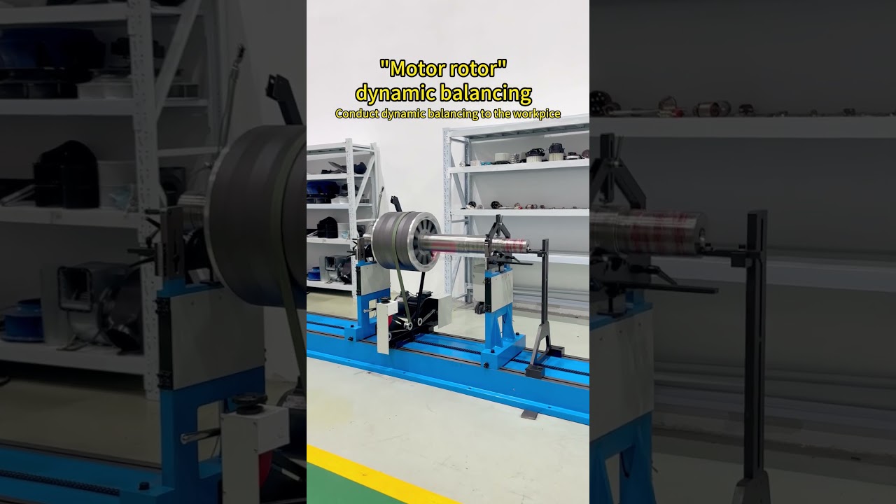 JP Motor Rotor Dynamic Balancing Machine