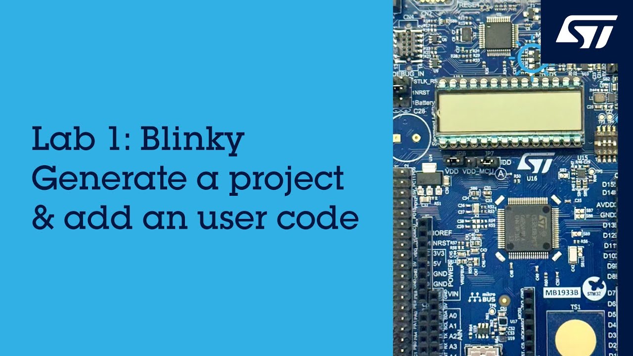 STM32U0 Workshop - Lab 1: Blinky