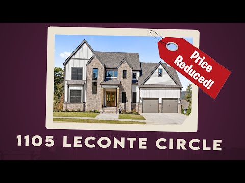Mountainside Views with Curbside Appeal! 1105 Leconte Circle For SALE!!!