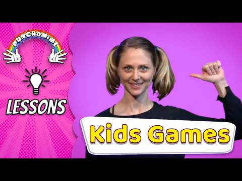 Fun Mime Lessons for kids : Games