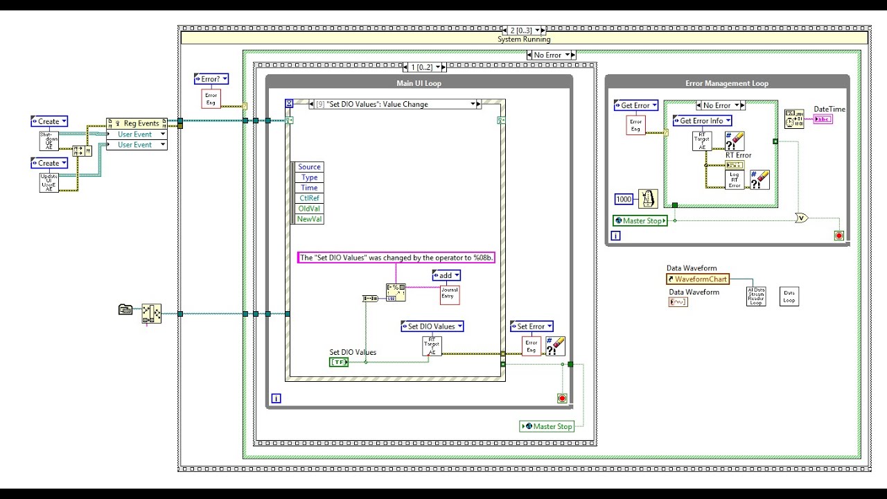 Operating while loops in parallel| LabView #programming #whileloop #labview_master #tutorial