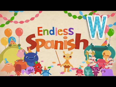 Endless Spanish Letter W - Sight Words: WOK | Originator Games