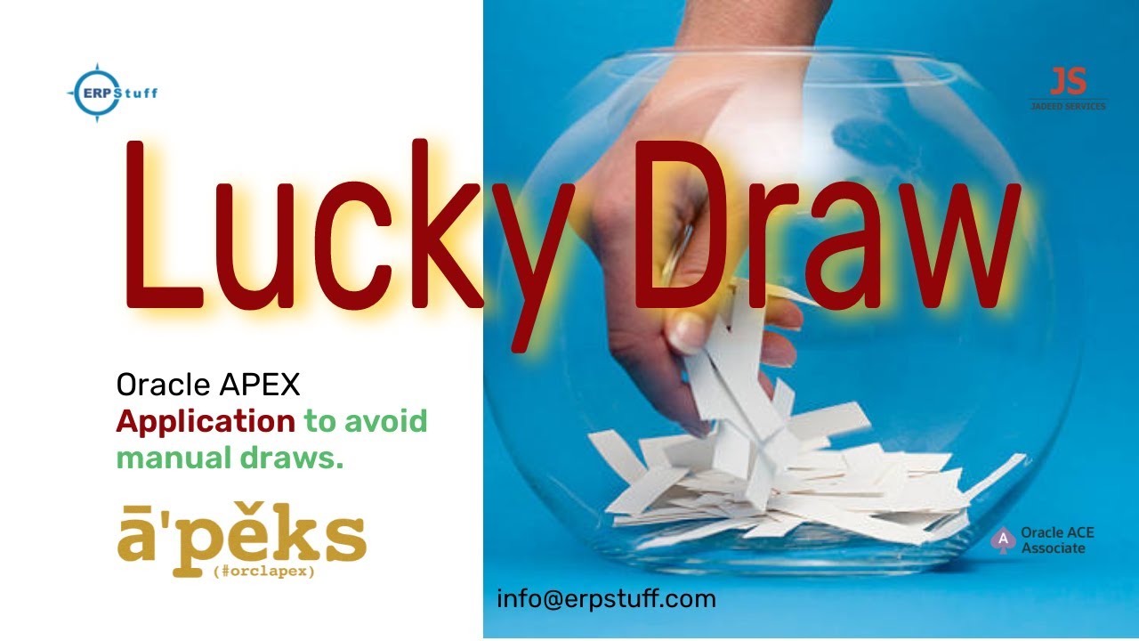 Lucky Draw Application for Draw, Balloting