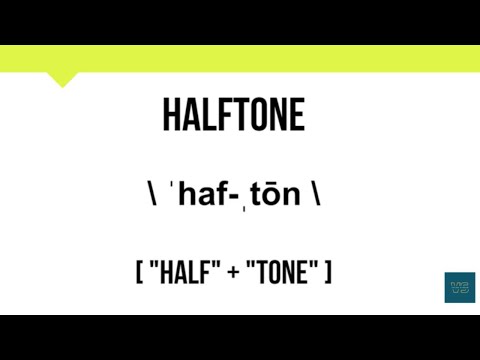 How To Pronounce Halftone | Meaning | Pronunciation