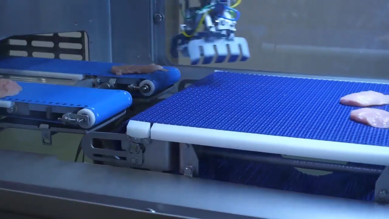 Marel RoboOptimizer for robotic positioning of deboned poultry products