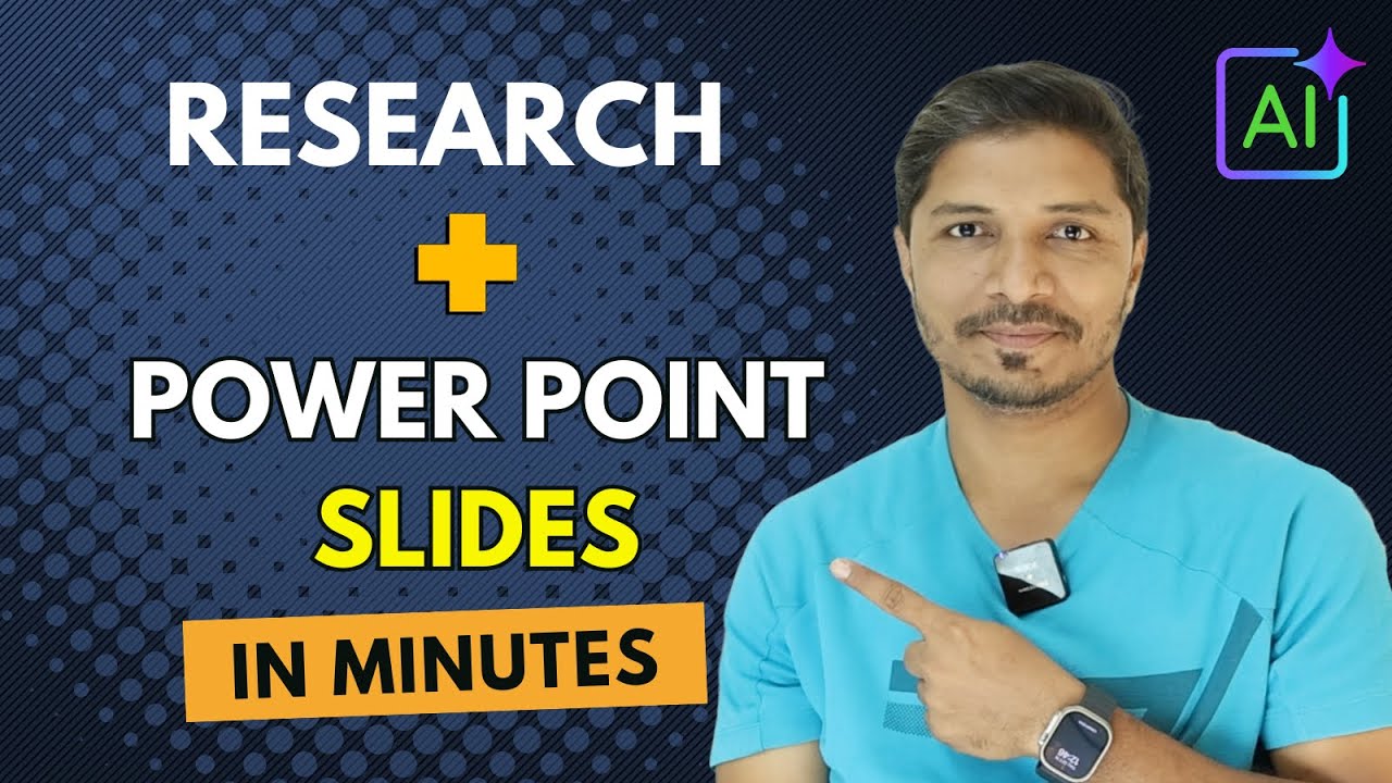 Make Stunning Research Presentations Instantly ⚡ | This AI Outshines ChatGPT!