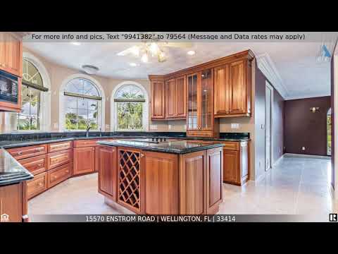Priced at $2,795,000 - 15570 Enstrom Road, Wellington, FL 33414