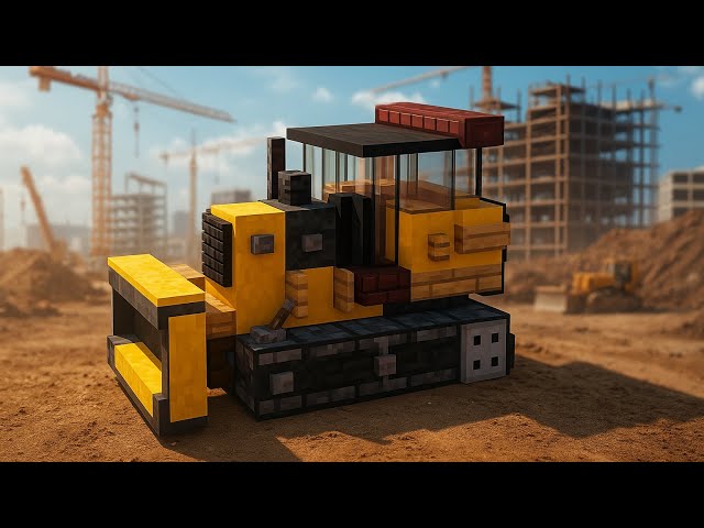 7 best Minecraft construction vehicle builds